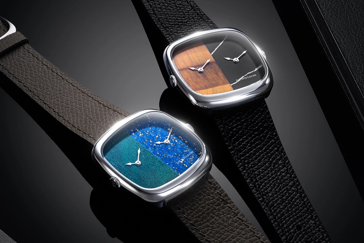 Luxusuhren mit Stein-Zifferblatt: Dennison – ALD Dual Time | WatchTime