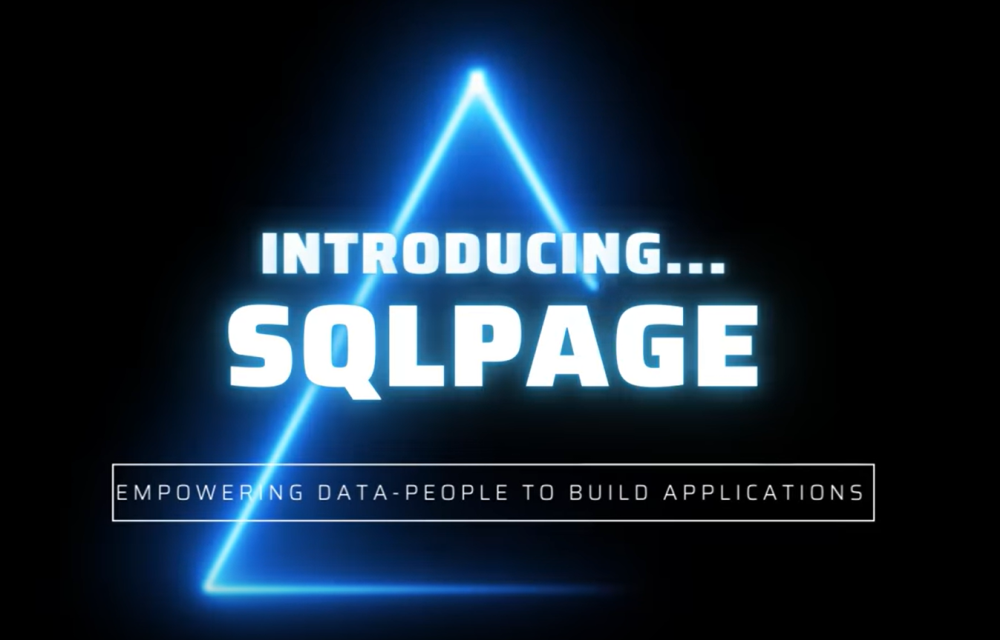 SQLPage: Websites mit SQL programmieren | DWX Developer World