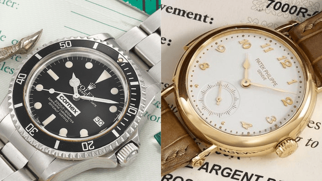 Rolex Comex und seltene Patek Philippe werden bei Bonhams versteigert ...