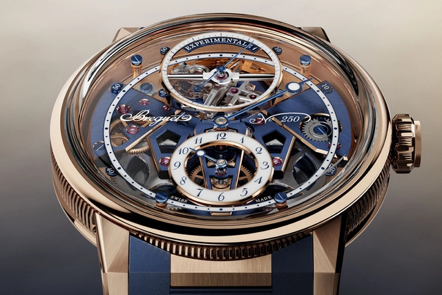 Tourbillon mit magnetischer 10-Hertz-Hemmung: Breguet Expérimentale 1 ...