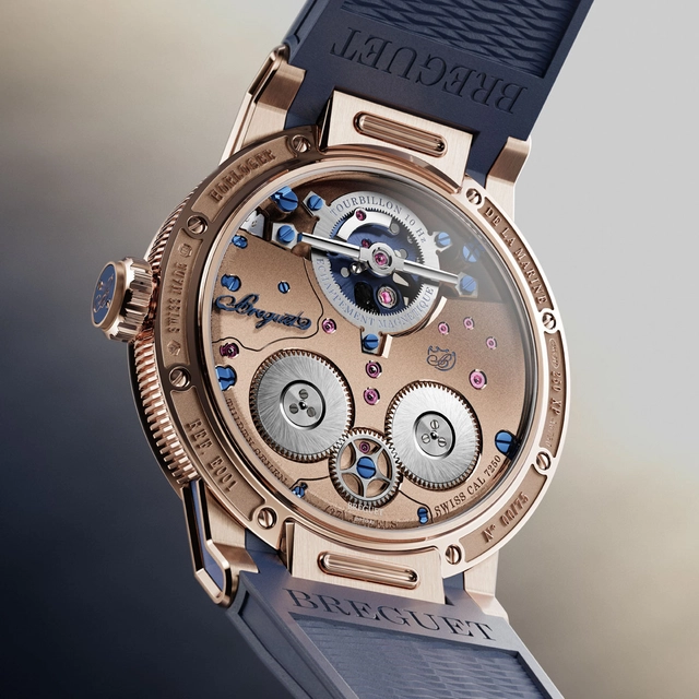 Tourbillon mit magnetischer 10-Hertz-Hemmung: Breguet Expérimentale 1 ...