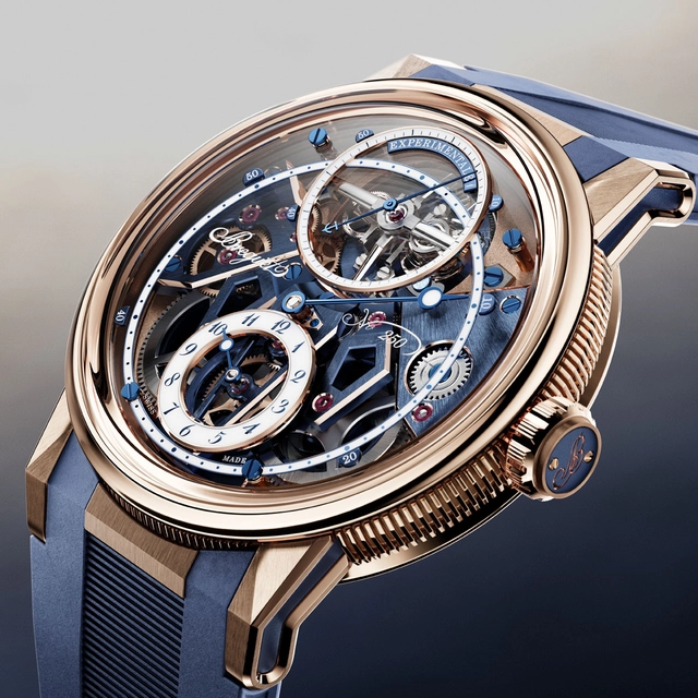 Tourbillon mit magnetischer 10-Hertz-Hemmung: Breguet Expérimentale 1 ...
